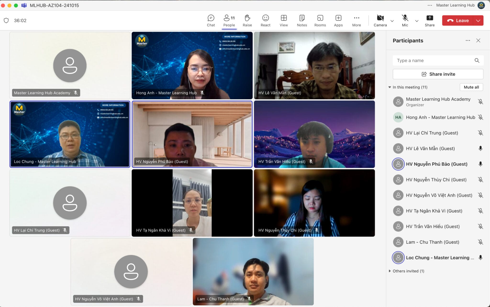 Master Learning Hub Academy khai giảng thành công lớp Microsoft Azure ...