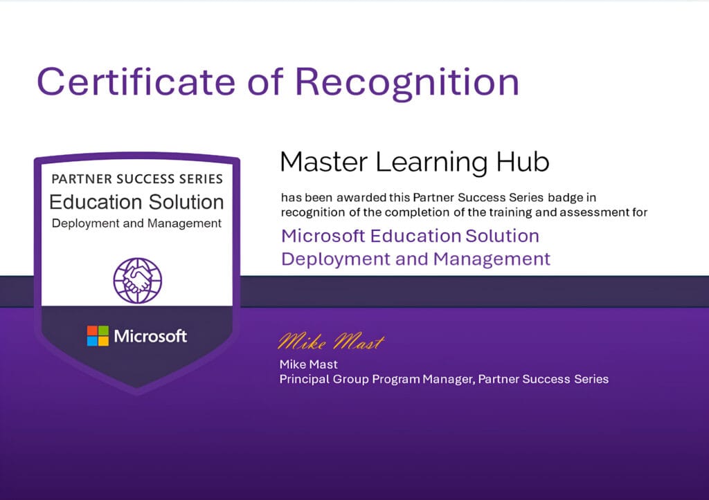 Master Learning Hub chính thức trở thành đối tác đào tạo toàn cầu của ...