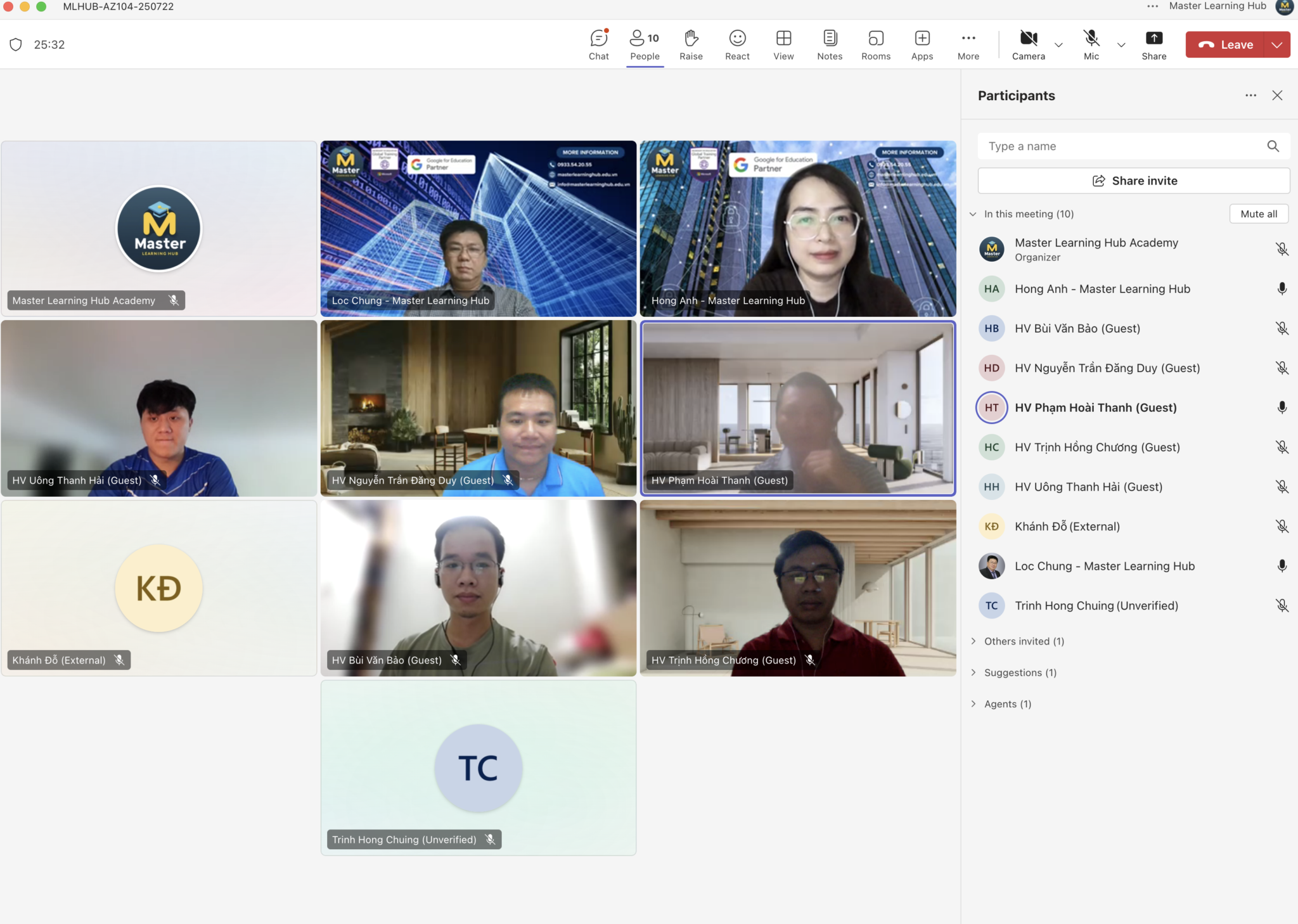Master Learning Hub Academy khai giảng thành công lớp Microsoft Azure ...