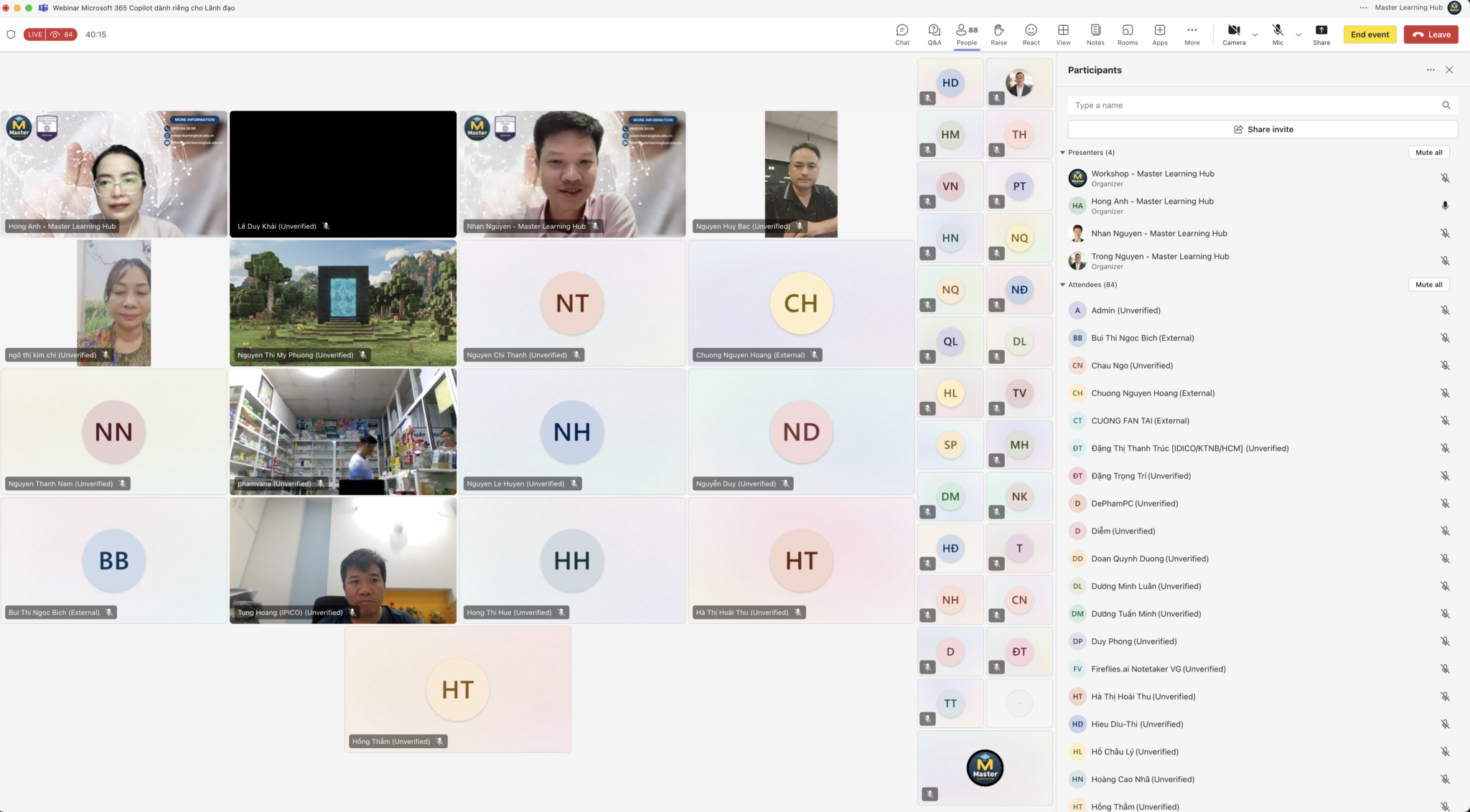 AI Fridays - Session 3 - Microsoft 365 Copilot dành riêng cho lãnh đạo - 09/05/2025 - Master ...