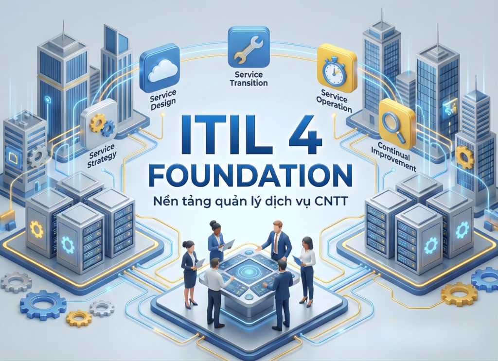 Khóa Học ITIL 4 Foundation - Ứng Dụng Thực Tế Trong Quản Lý Dịch Vụ CNTT