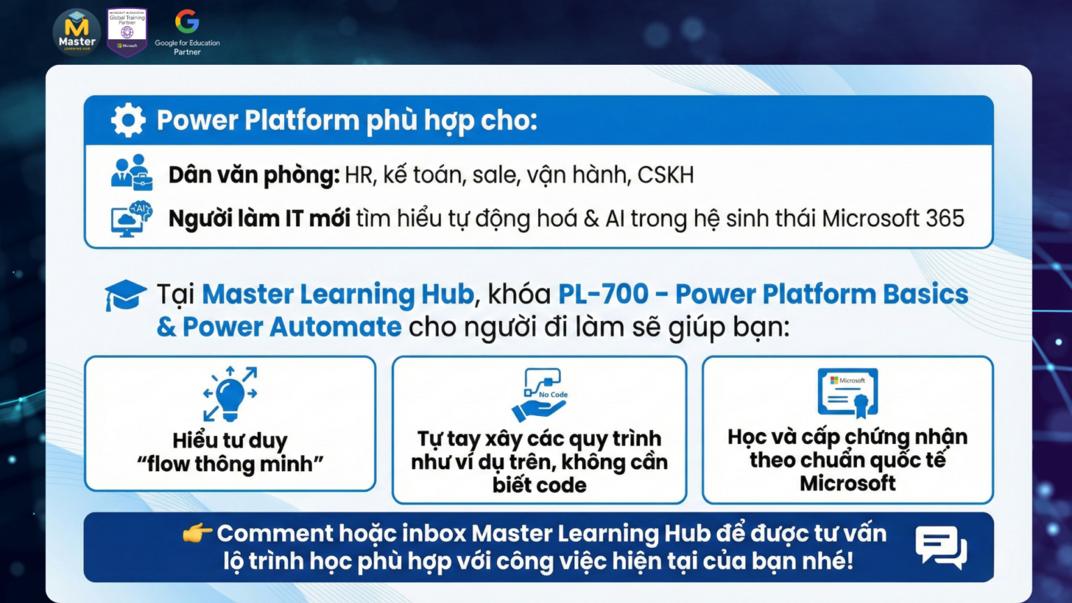 Power Platform: Tự động hóa quy trình làm việc cho Doanh nghiệp 24/7 ...